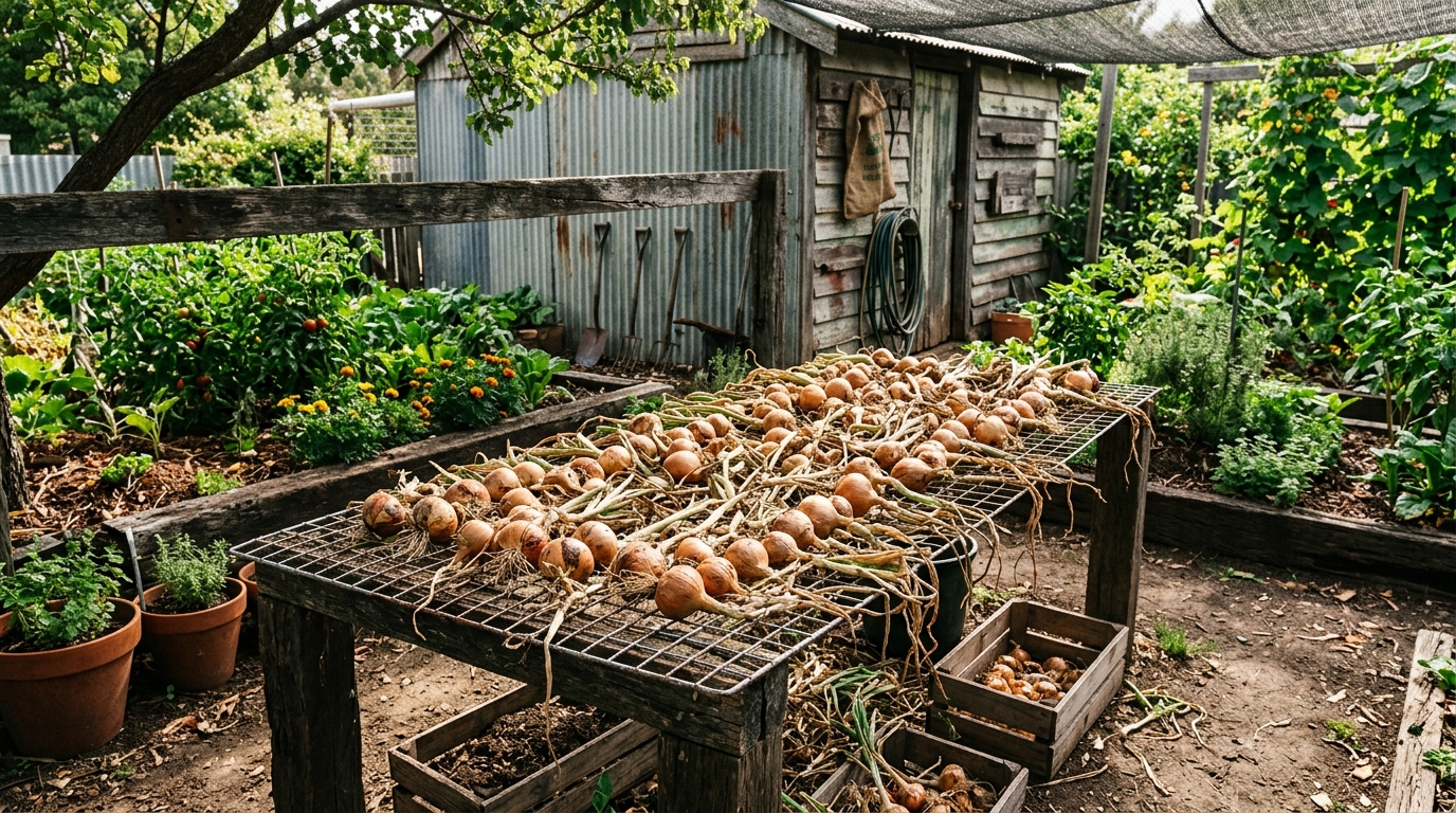 How to Harvest and Store Onions | Planting Season